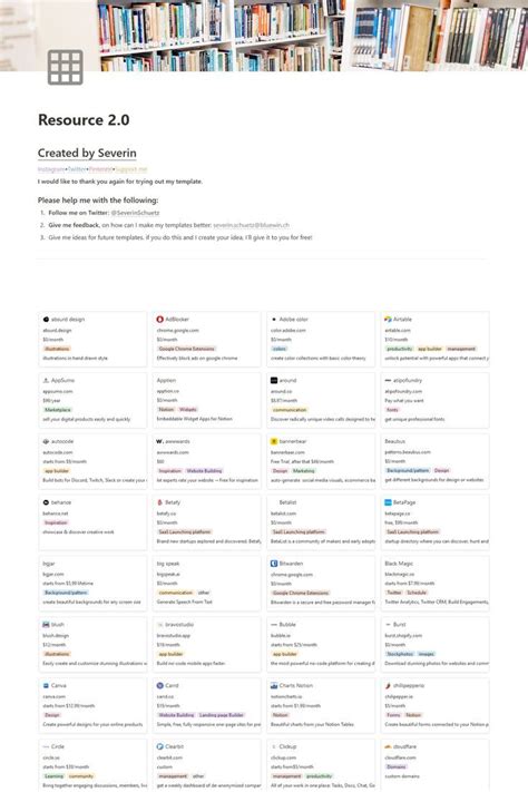 notion freelance resources templates notions getting things done