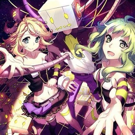 Rin Kagamine And Gumi Luvoratorrrrry Vocaloid Characters Vocaloid Anime People