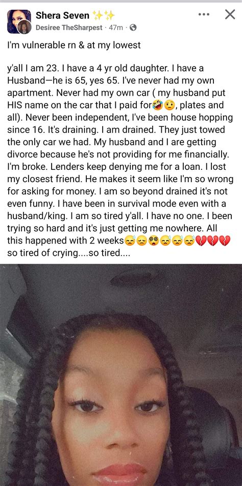 Those Blaming Shera Seven Sprinkle Sprinkle Look At What Black Women Are Going Through Sex