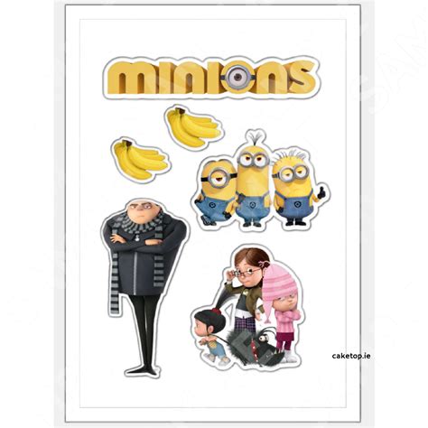 Despicable Me 2 Cake Topper Despicable Me Cake Topper Agnes Cake