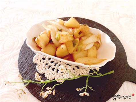 감자양파볶음 만들기 초간단 밑반찬