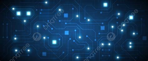 circuit technology background connection information web vector