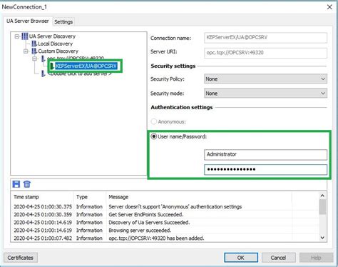 OPC UA Client Di WinCC Zona Otomasi