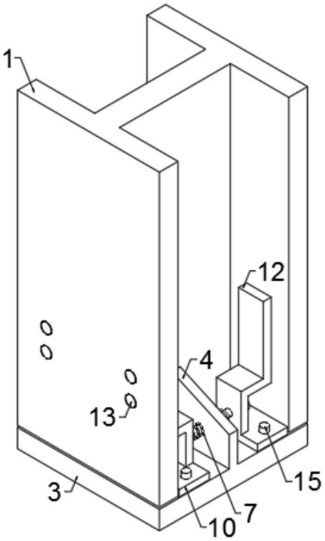 一种钢结构柱底脚连接节点构造的制作方法