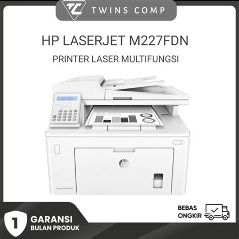 Jual Printer Hp M227fdn Laserjet Pro Mfp Duplex Otomatis Shopee Indonesia