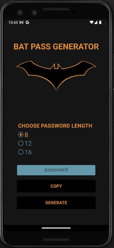 Github Beatriz Dadaltobat Pass Generator