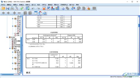 Spss如何进行两独立样本方差齐性检验？ Spss进行两独立样本方差齐性检验的方法 极光下载站