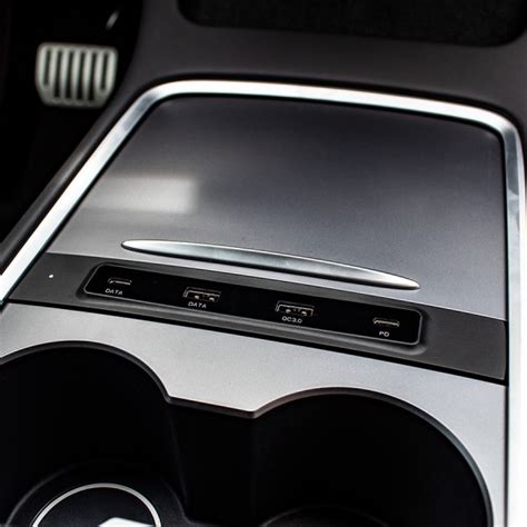 Multifunction Usb Hub For Tesla Model And Model Y