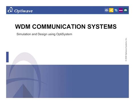 pdf wdm communication systems dokumen tips