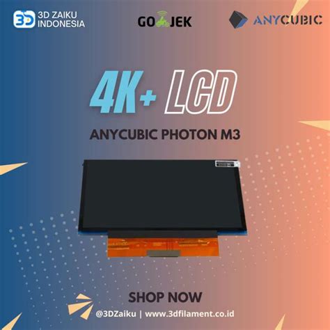 Promo Anycubic Photon M3 4k Lcd Replacement Screen Diskon 23 Di
