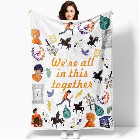 Mhunter 50 X 40 Camp Throw Half Blanket Percy Merch
