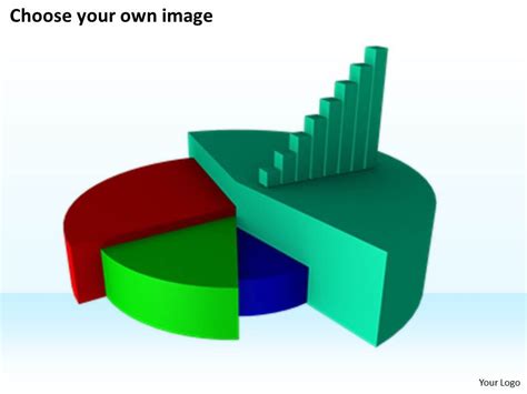 0514 compare business data in pie chart image graphics for powerpoint
