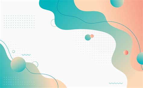 Abstract Colorful Fluid Pattern Decorative With Halftone Style Artwork Overlapping With