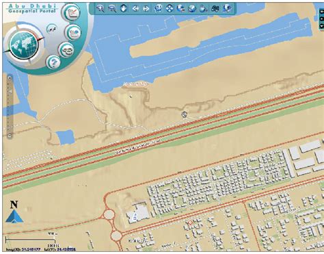 web based map viewer of abu dhabi download scientific diagram