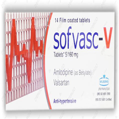 Sofvasc V Tablets 5 160mg Buy Online At Dvago®