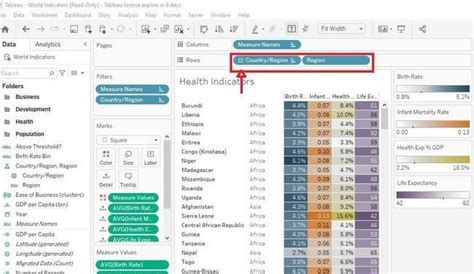 hierarchies in tableau naukri code 360