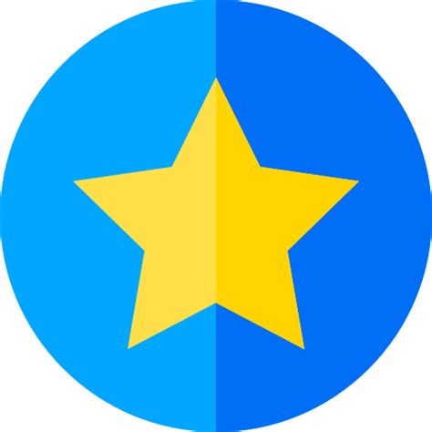 Star Basic Straight Flat Icon Star Basic Straight Flat Icon