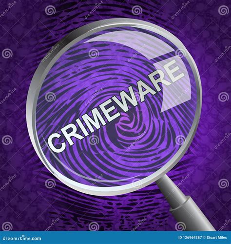 Crimeware Digital Cyber Hack Exploit 3d Rendering Stock Illustration