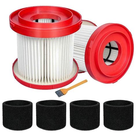 2pack 49 90 1900 Hepa Filter For Milwaukee Cordless M18 Vacuum 0780 20