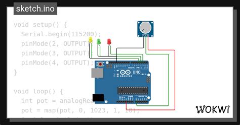 Potenciometer Ukr Wokwi Esp32 Stm32 Arduino Simulator