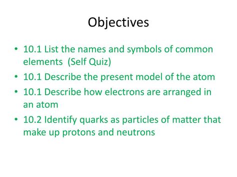 Ppt Chapter 10 Atomic Structure And The Periodic Table Powerpoint Ppt Chapter 10 Atomic Structure And The Periodic Table Powerpoint