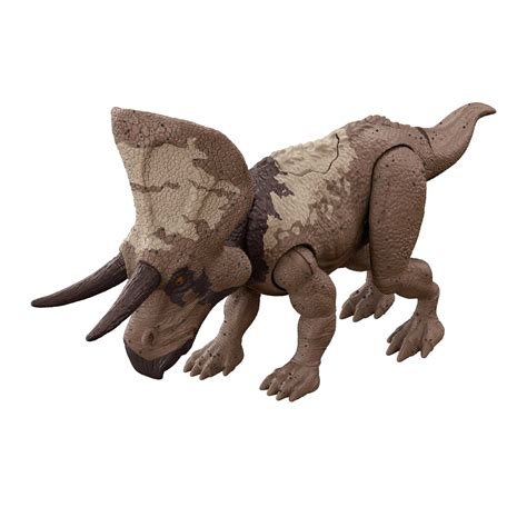 Jurassic World Dominion Strike Attack Zuniceratops Dinosaur Action