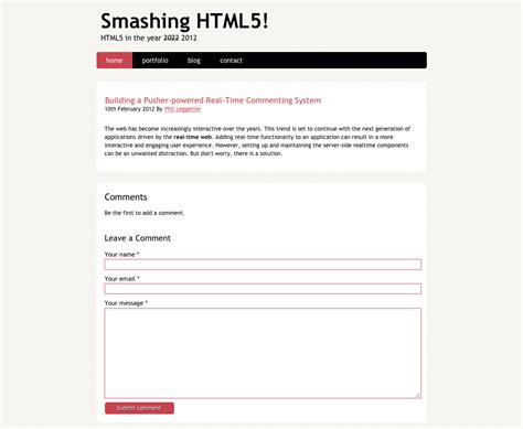 How To Build A Real Time Commenting System Tutorialchip