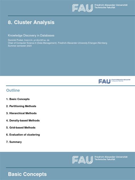 8 Clustering Pdf Cluster Analysis Applied Mathematics