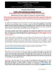 Computer Based Testing IC RC CBT Examination Pre Registration Course Hero