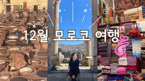 🇲🇦 모로코 여행 3 페스워킹 투어 볼루빌리스 메크네스 카사블랑카 7 9일차 기록 Youtube