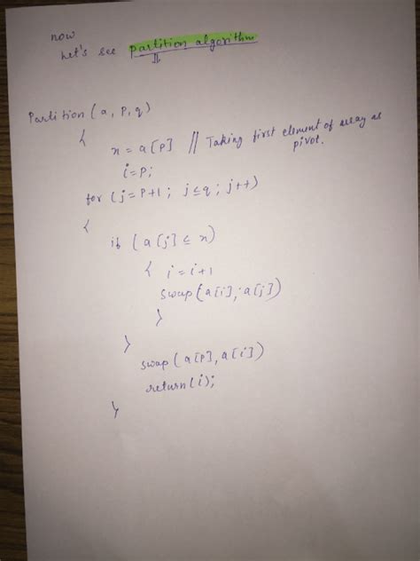 algortihms illustrate the quicksort operation sorting the sequence 3