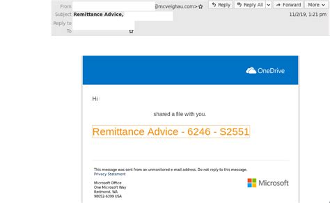 Phishing Email Scam Hosts Fake Page On Microsofts Azure Blob Store