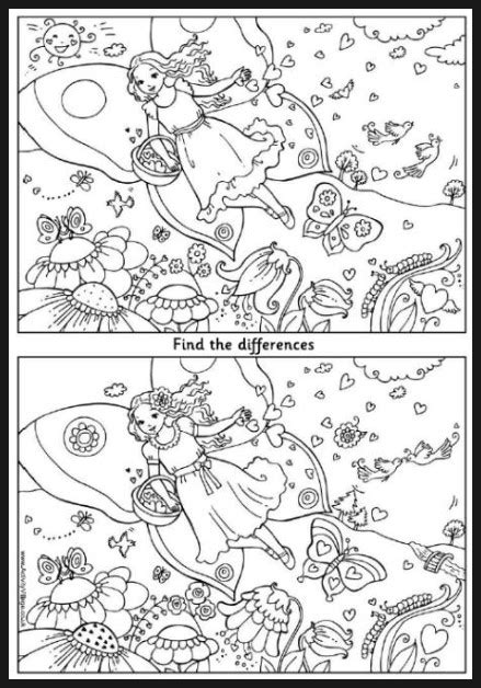 [무료 틀린 그림 찾기] 틀린그림 찾기 프린트 네이버 블로그