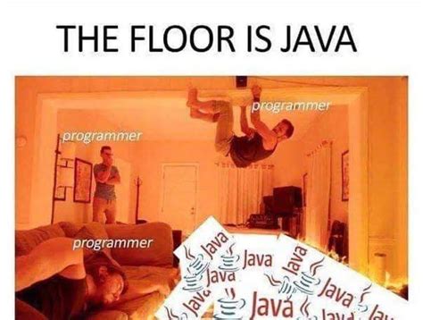theFloorIsJava · ProgrammerHumor.io
