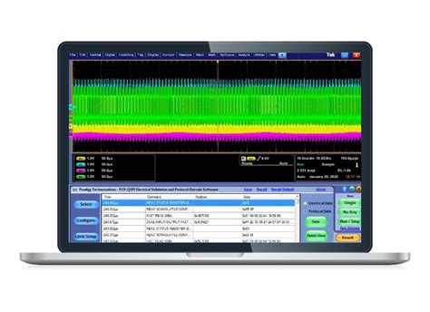 Tektronix Osziloscope Qspi Electrical Validation And Protocol Decode