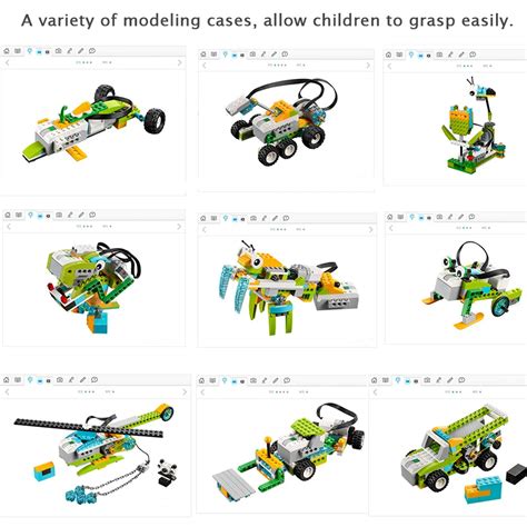 НОВИЙ wedo 3 0 robotics construction Набір steam для scratch 3 0 wedo