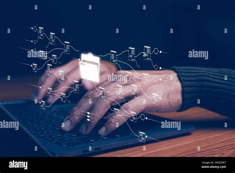 Document Management System Concept Online Document File Data Software
