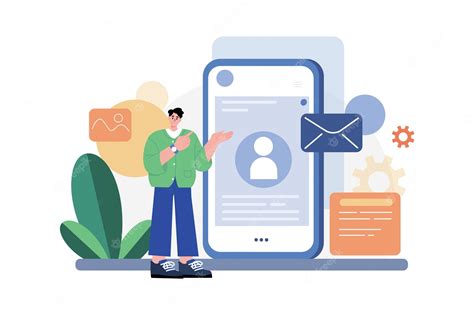 Premium Vector Securing Personal Data Illustration Concept