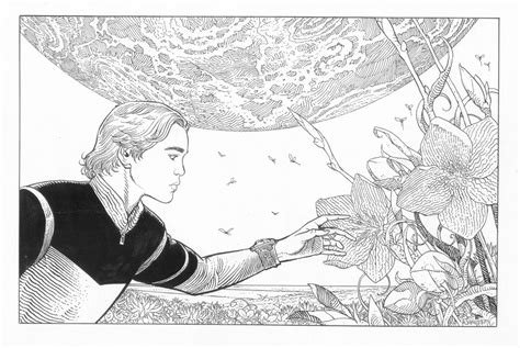 Moebius Black And White Work — Dop