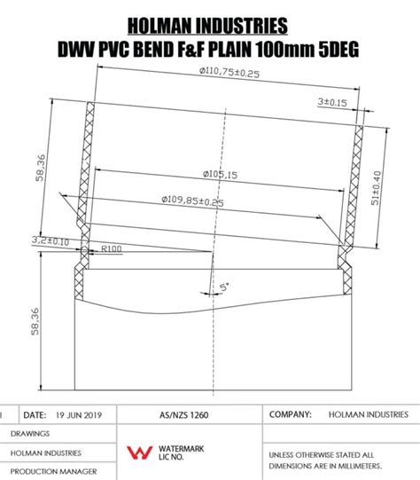 Dwv Pvc Pipe 100mm X 6m Holman Plumbing Dwv Pvc Pipe 100mm X 6m Holman Plumbing