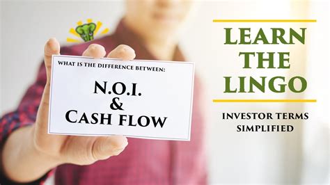 Important The Difference Between Noi And Cash Flow Youtube