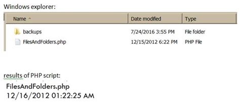 Php Translate Last Modified Date Of A File From Unix To Local