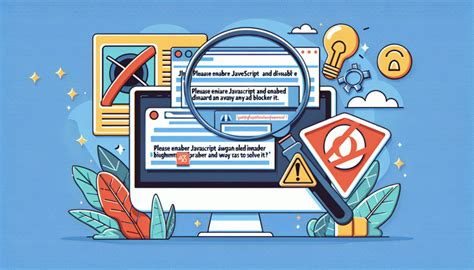 브라우저에서 Please Enable Js And Disable Any Ad Blocker 메시지가 뜨는 이유와 해결 방법 Unexpectedly Be A Rich