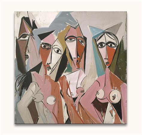 Pablo Picasso The Ladies Of Avignon 2