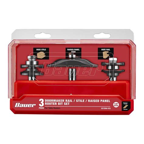 3 Bit Raised Panel Cabinet Door Router Set Cabinets Matttroy
