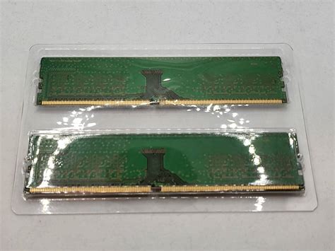 Samsung Pc4 2666v Ua2 11 デスクトップパソコン メモリ Pc4 21300 8gb 2枚 16gb Ecc無し Ddr4 Sdram 中古 送料無料 のヤフオク落札情報