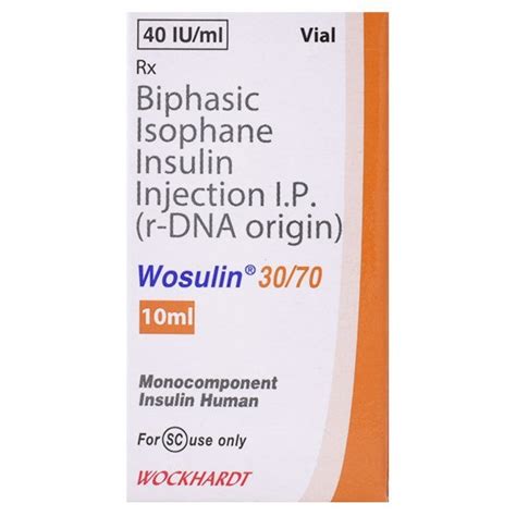 Wosulin 3070 40iuml At Rs 178piece In Ahmedabad Id 2852299327512