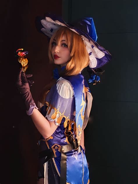 Lisa Dress Genshin Impact Cosplay Costume Outfit For Sale