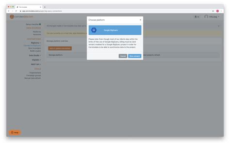 Google Bigquery No Coding Ad Analytics Data In Bigquery