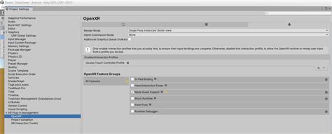 tut for quest 3 openxr refresh rate settings for standalone app unity